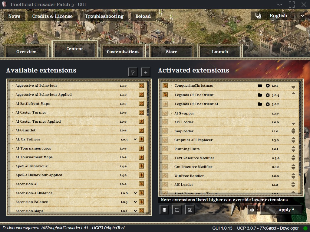 Unofficial Crusader Patch